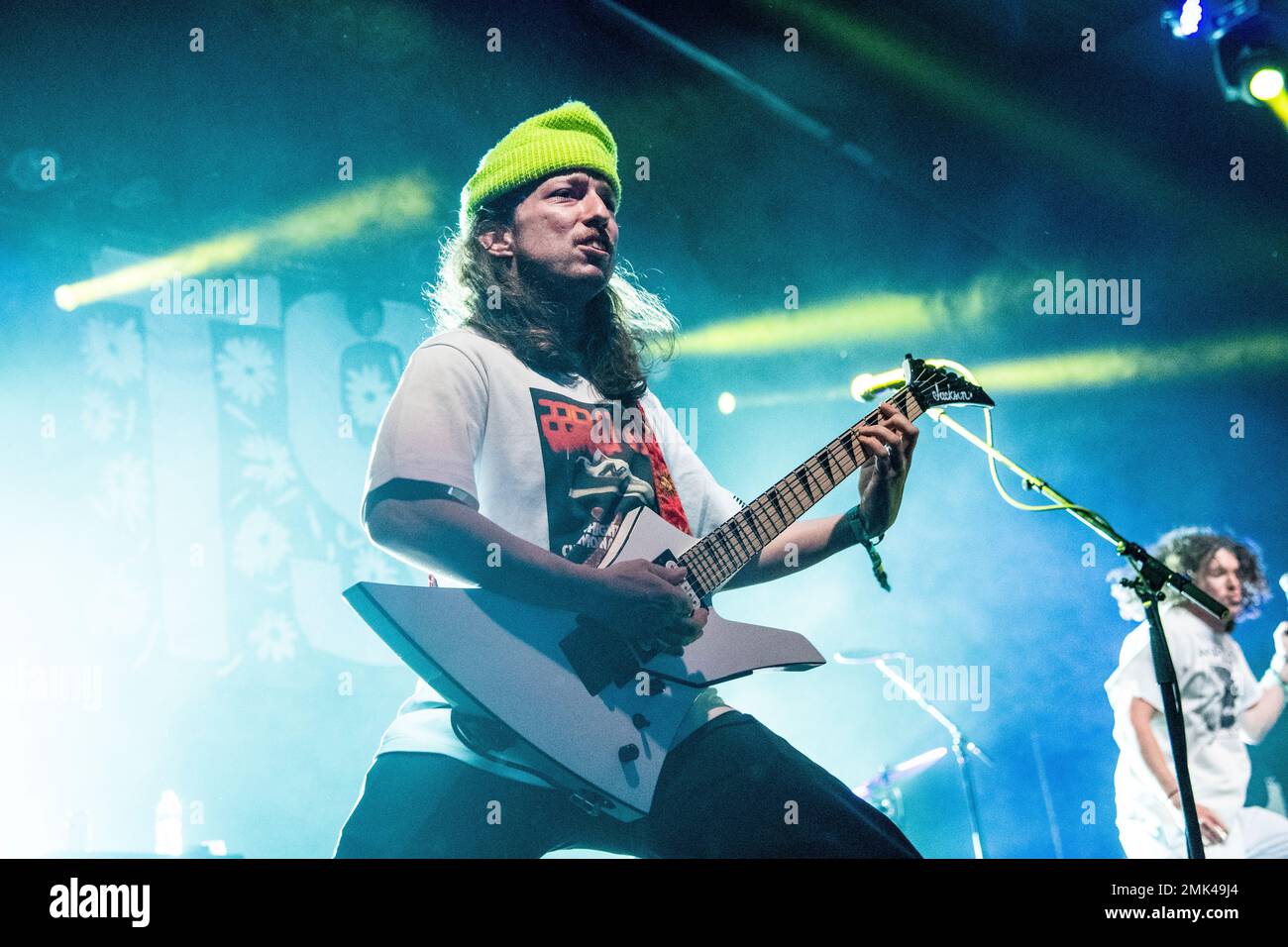 Brady Ebert of Turnstile performs at the Coachella Music & Arts ...