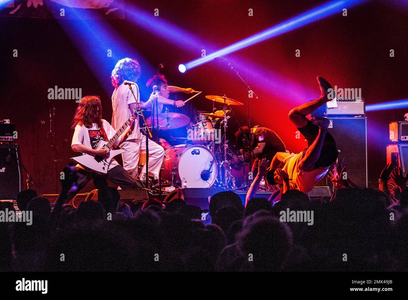 Brendan Yates of Turnstile performs at the Coachella Music & Arts ...