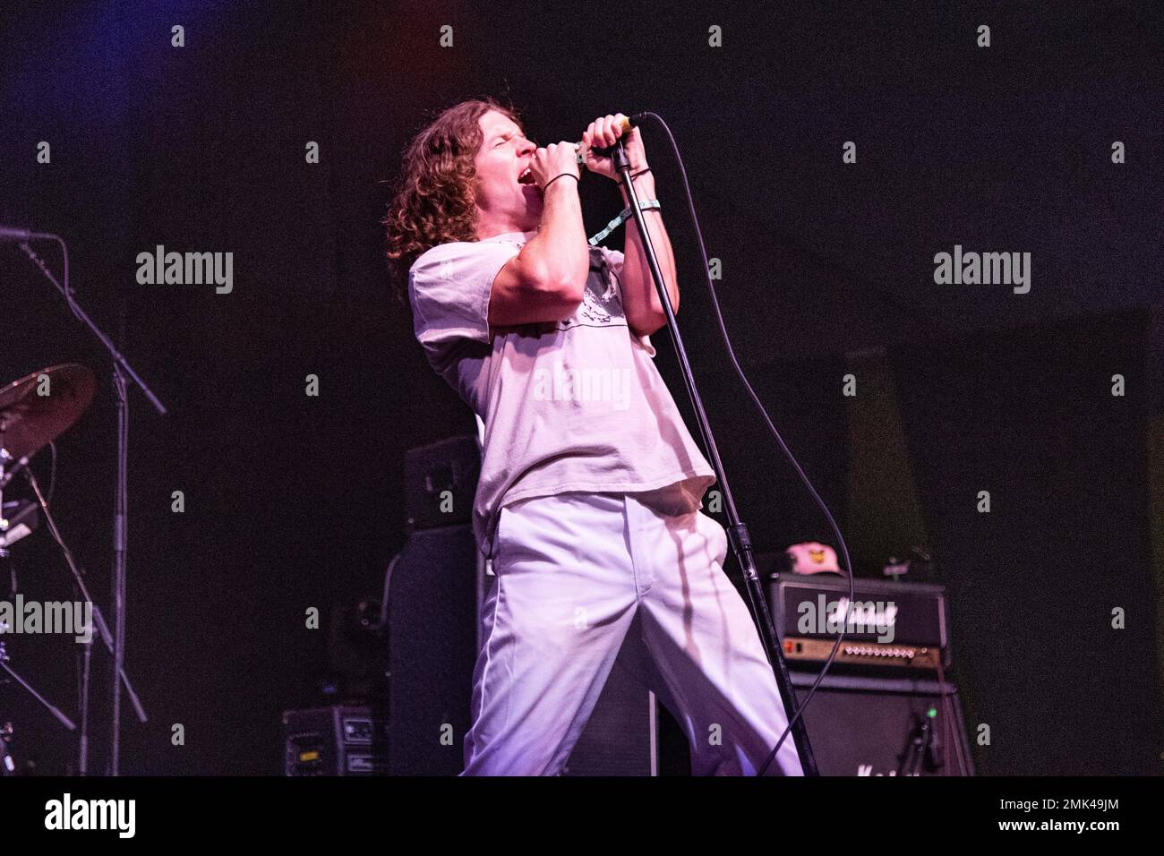 Brendan Yates of Turnstile performs at the Coachella Music & Arts ...