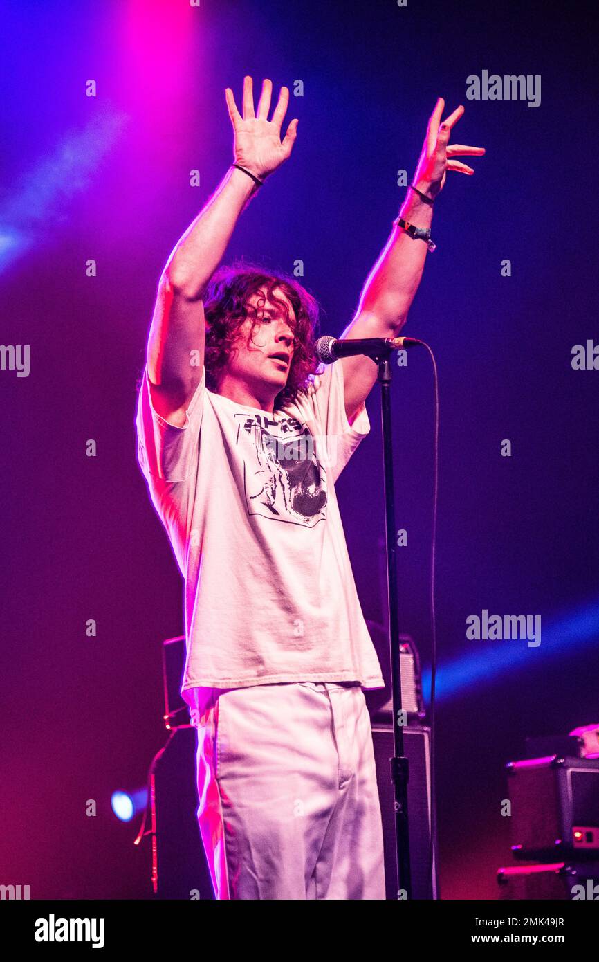 Brendan Yates of Turnstile performs at the Coachella Music & Arts ...