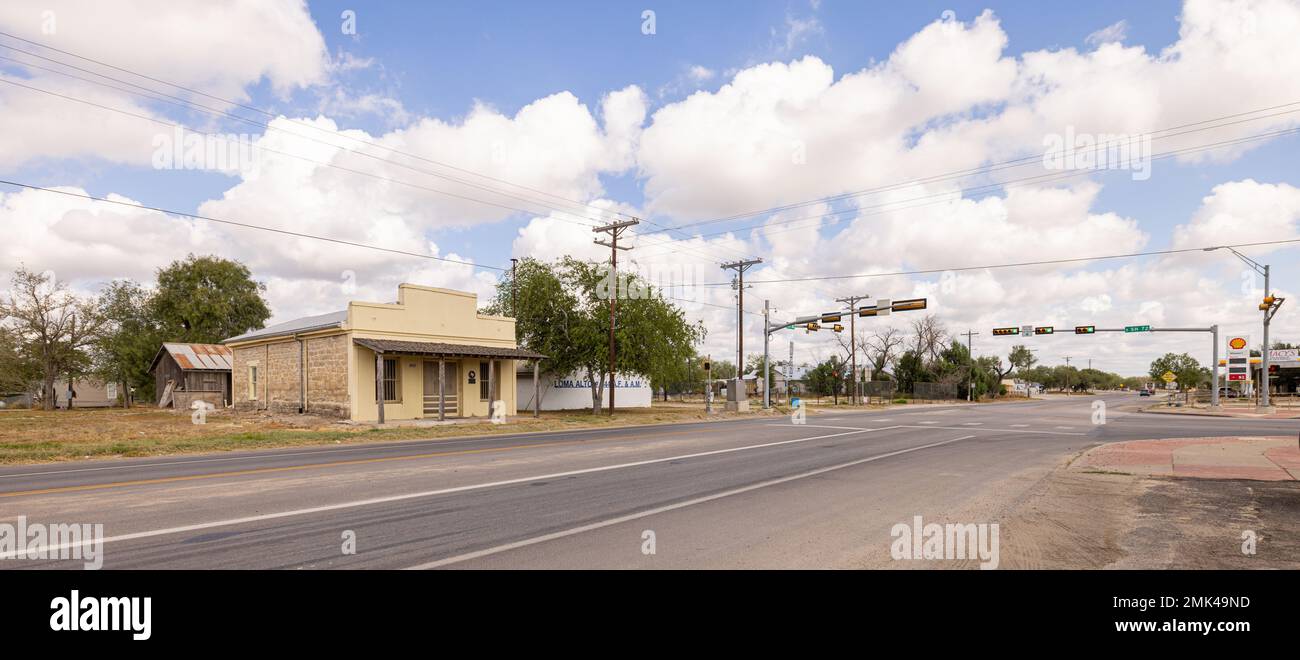 Tilden, Texas, USA - October 14, 2022: Old abandoned business, now a ...