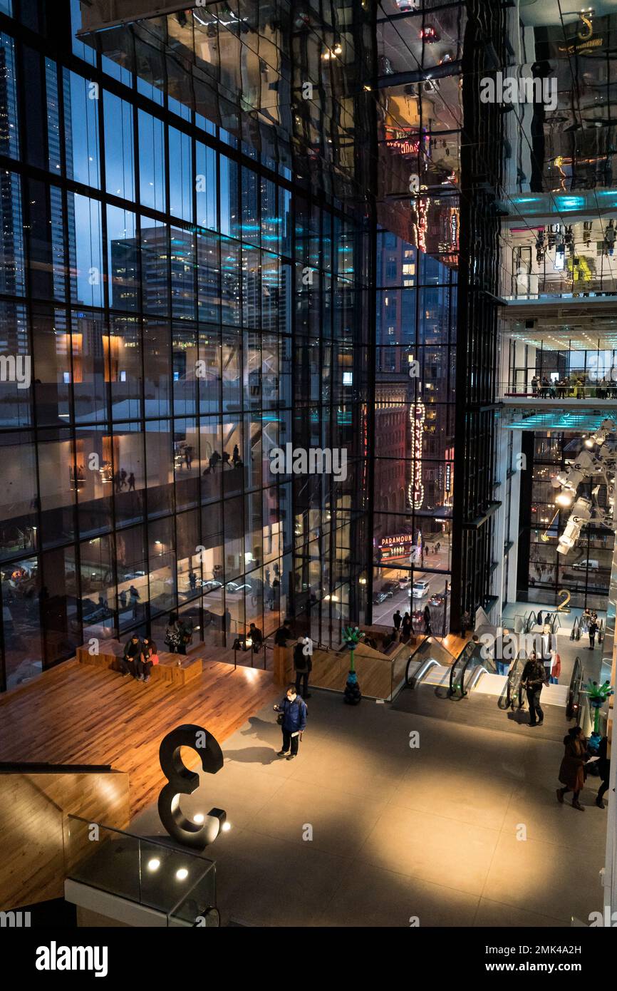 Seattle, USA. 27th Jan, 2023. The public opening the new Seattle ...