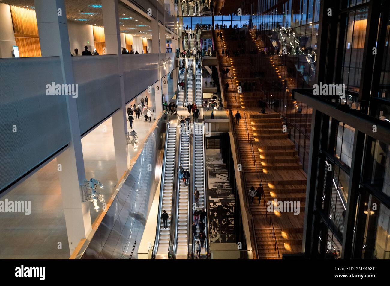 Seattle, USA. 27th Jan, 2023. The public opening the new Seattle ...