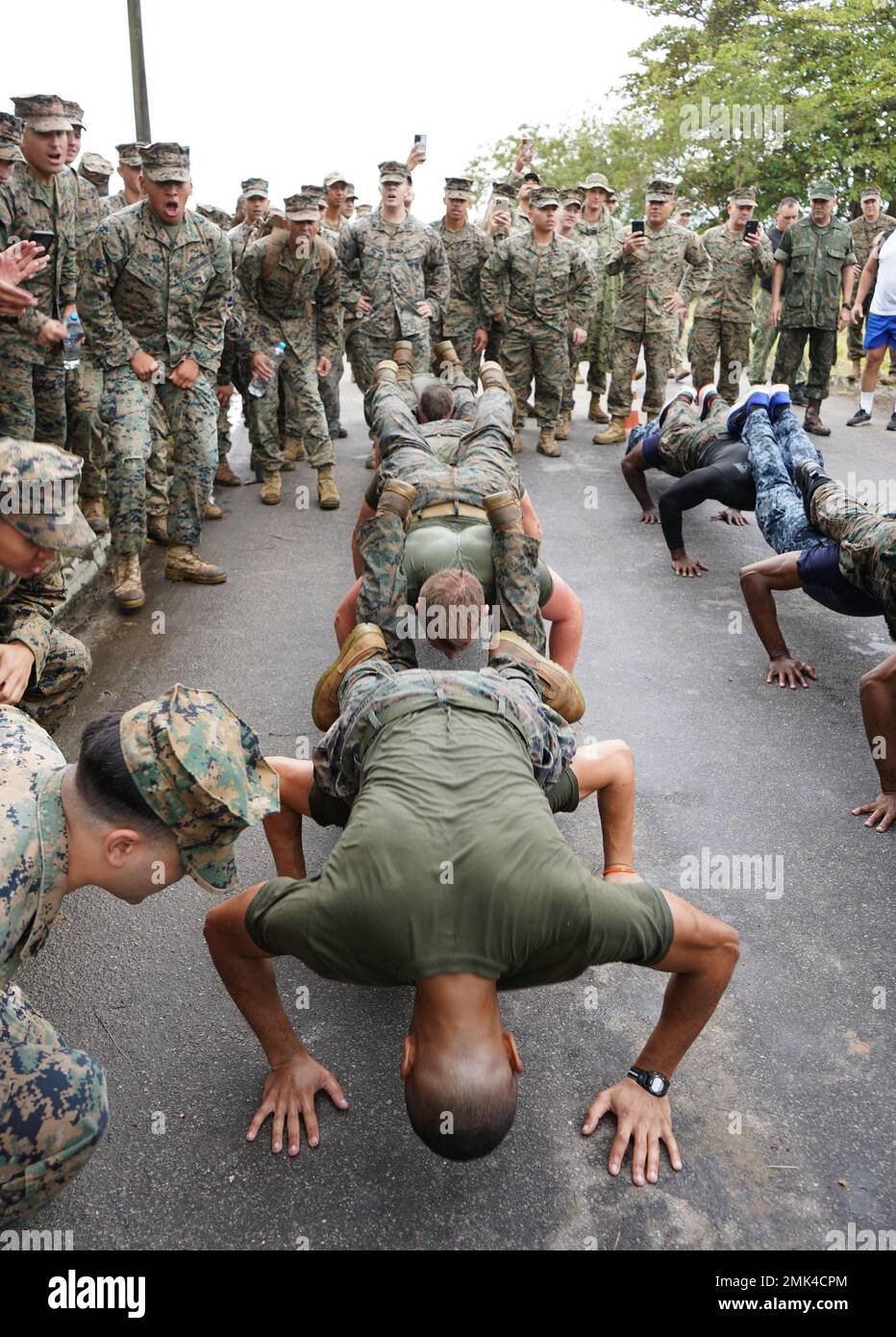 United States Marines and partner nations observe multinational teams ...