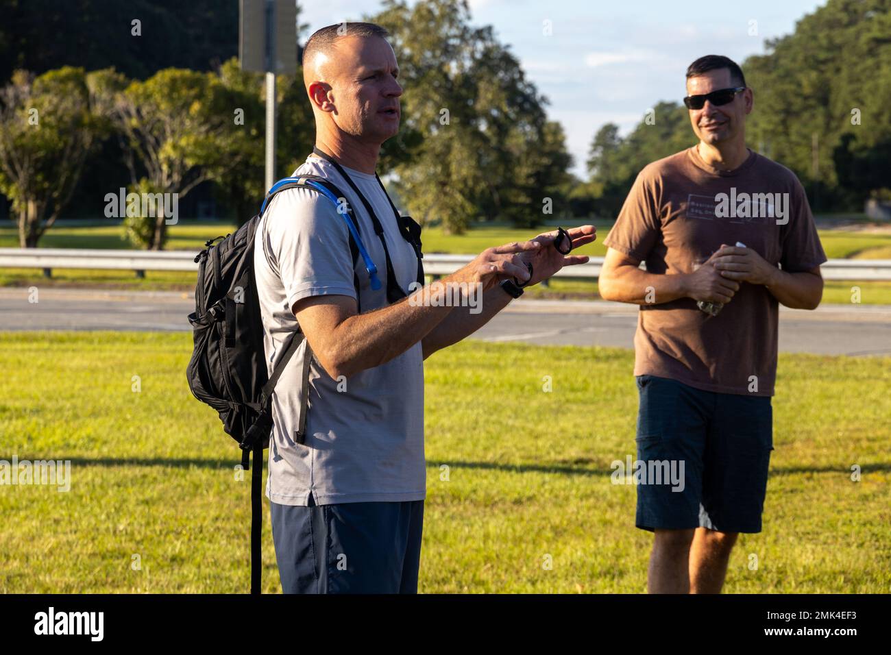 U.S. Marine Corps Col. Brendan Burks, Marine Corps Air Station (MCAS ...