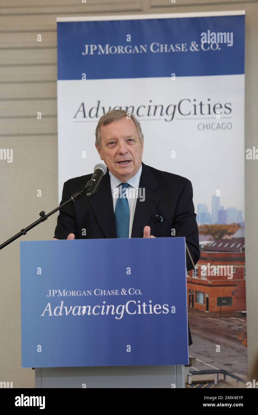 IMAGE DISTRIBUTED FOR JPMORGAN CHASE & CO. - U.S. Senator Dick Durbin ...