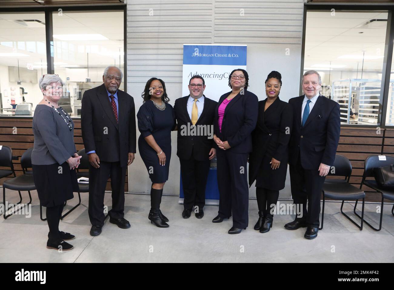 IMAGE DISTRIBUTED FOR JPMORGAN CHASE & CO. - (from left to right) Mary ...