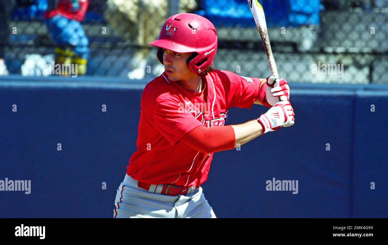 Marist's Gene Napolitano hits during the third inning of an NCAA ...