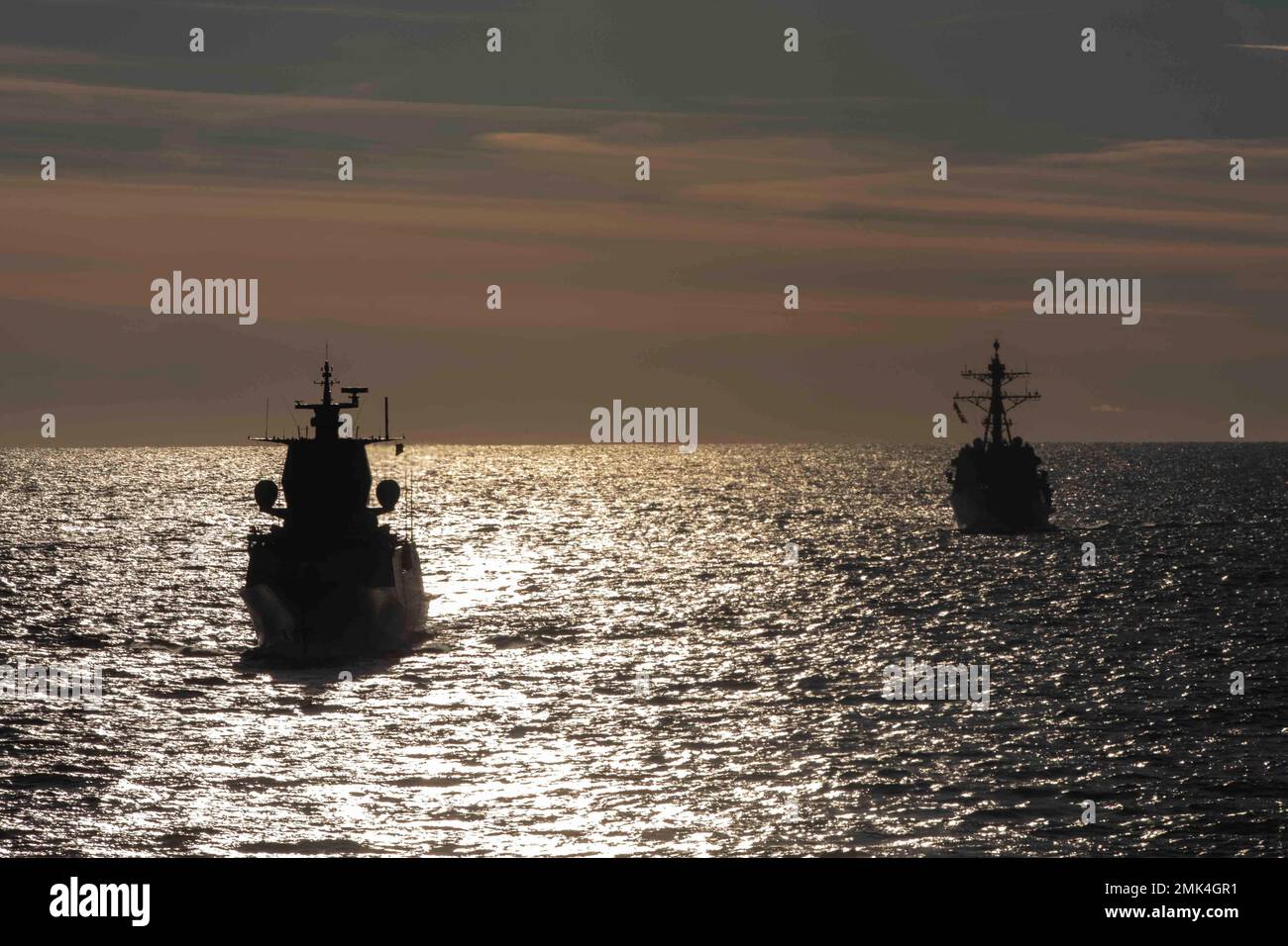 BALTIC SEA (Sept. 4, 2022) The Norwegian Fridtjof Nansen-class frigate ...