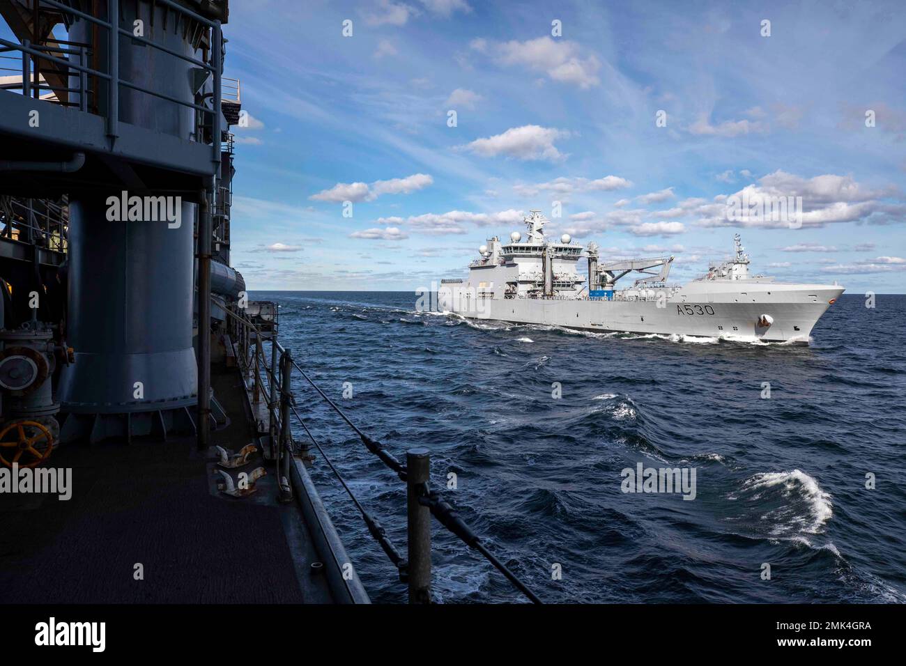 BALTIC SEA (Sept. 4, 2022) The Whidbey Island-class dock landing ship ...