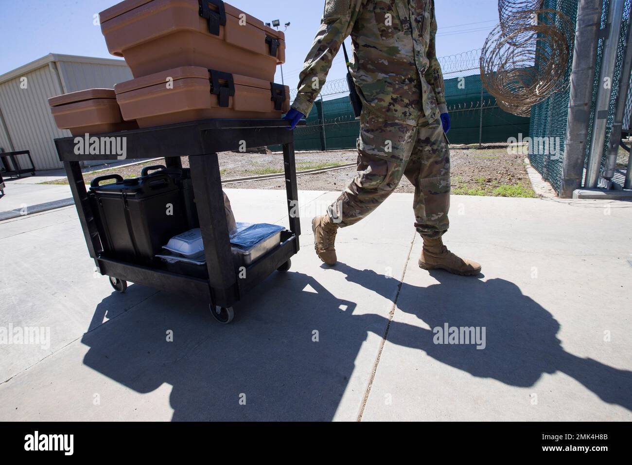In this photo reviewed by U.S. military officials, a U.S. soldier ...