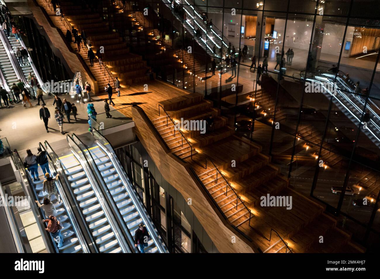 Seattle, USA. 27th Jan, 2023. The public opening the new Seattle ...