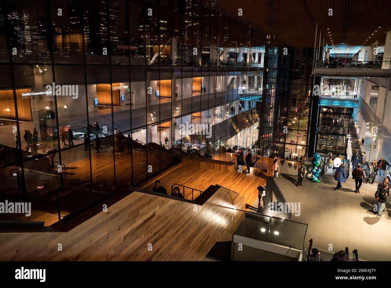 Seattle, USA. 27th Jan, 2023. The public opening the new Seattle ...