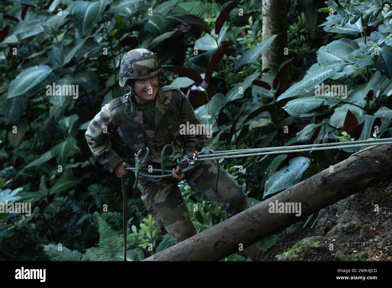 French Army Caporal Chef De Premiere Classe Charlotte Bouchard Combat