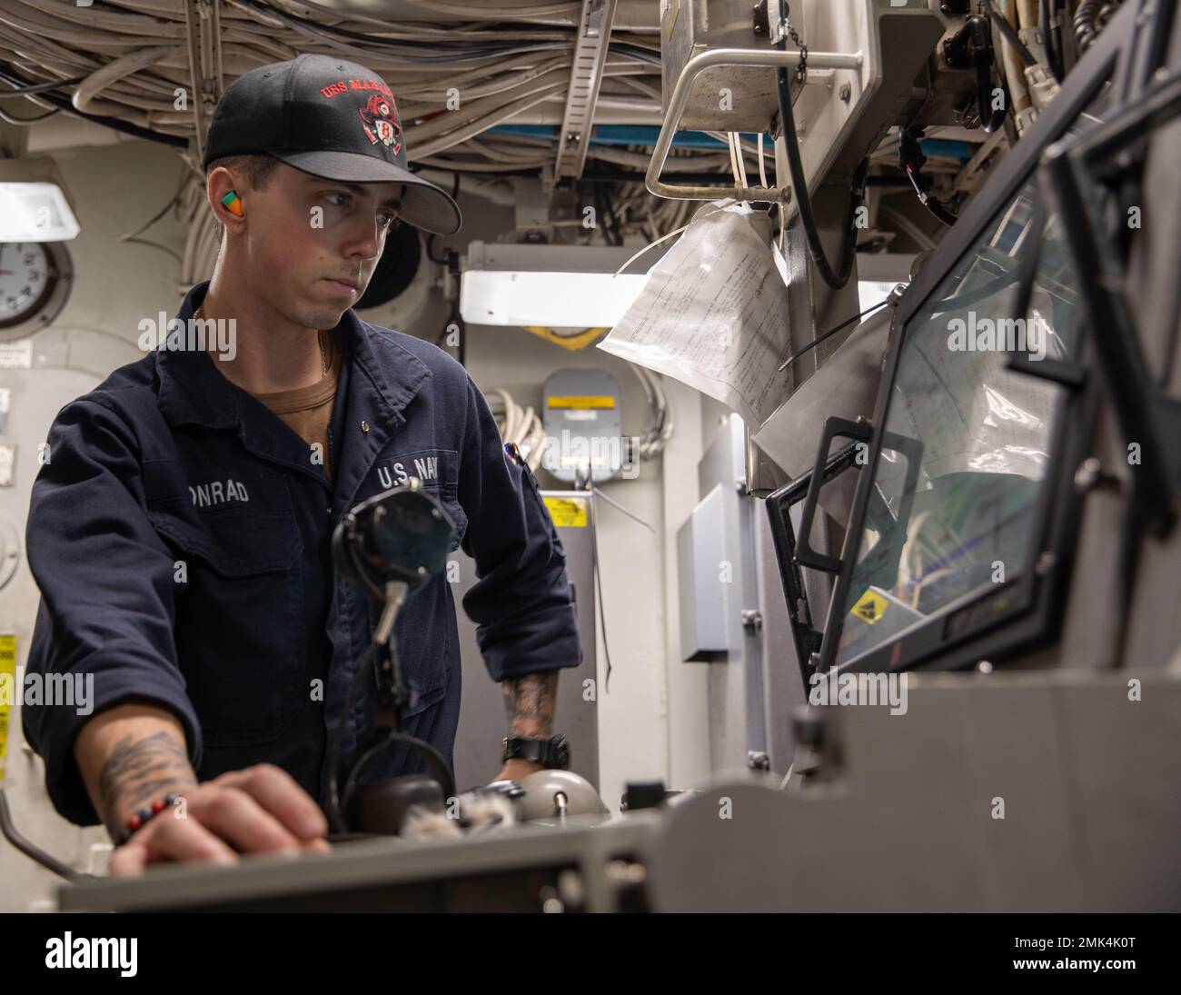 220904-N-YC581-1014 PACIFIC OCEAN (Sept. 4, 2022) – Fireman Logan ...