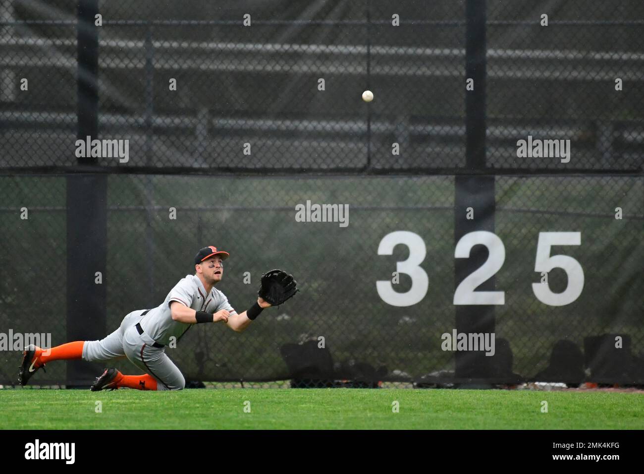 Princeton's David Harding fields an out during the fifth inning of an ...