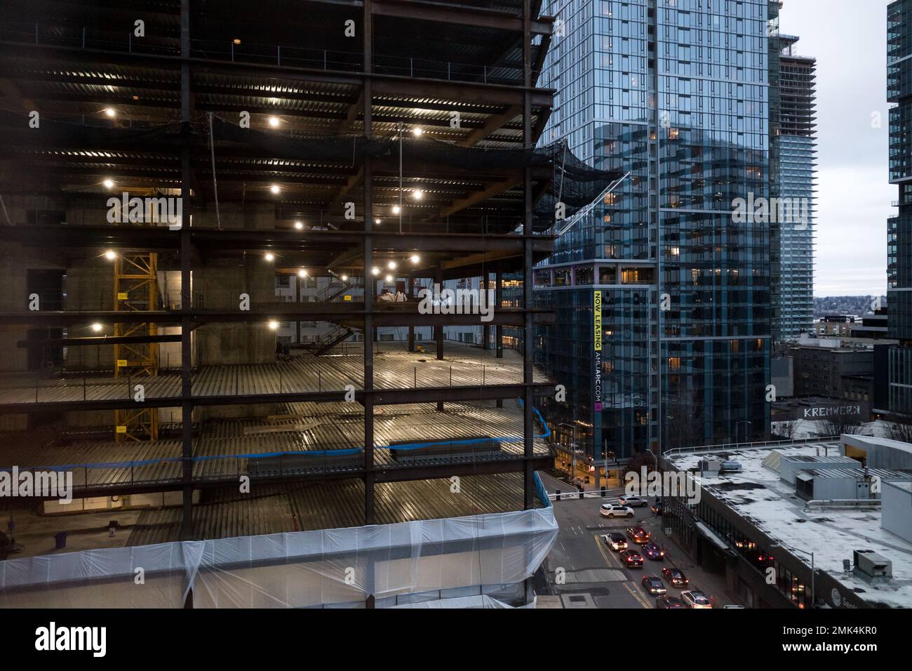 Seattle, USA. 27th Jan, 2023. The public opening the new Seattle ...