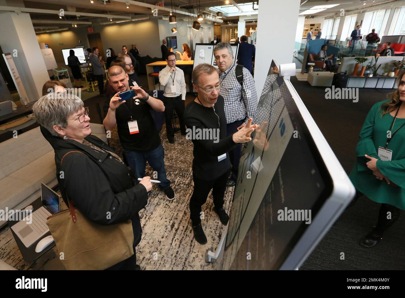 IMAGE DISTRIBUTED FOR MICROSOFT - Microsoft's Corporate Vice President ...
