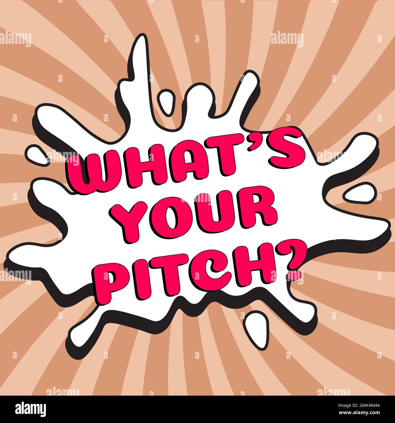 Hand writing sign What's Your Pitch. Business idea make a determined ...