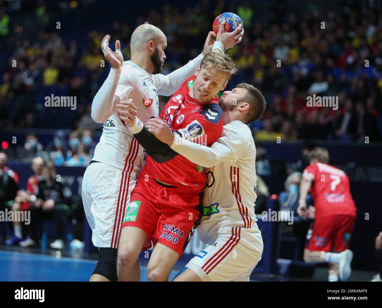 Magnus Gullerud of Norway during the IHF Men's World Championship 2023 ...