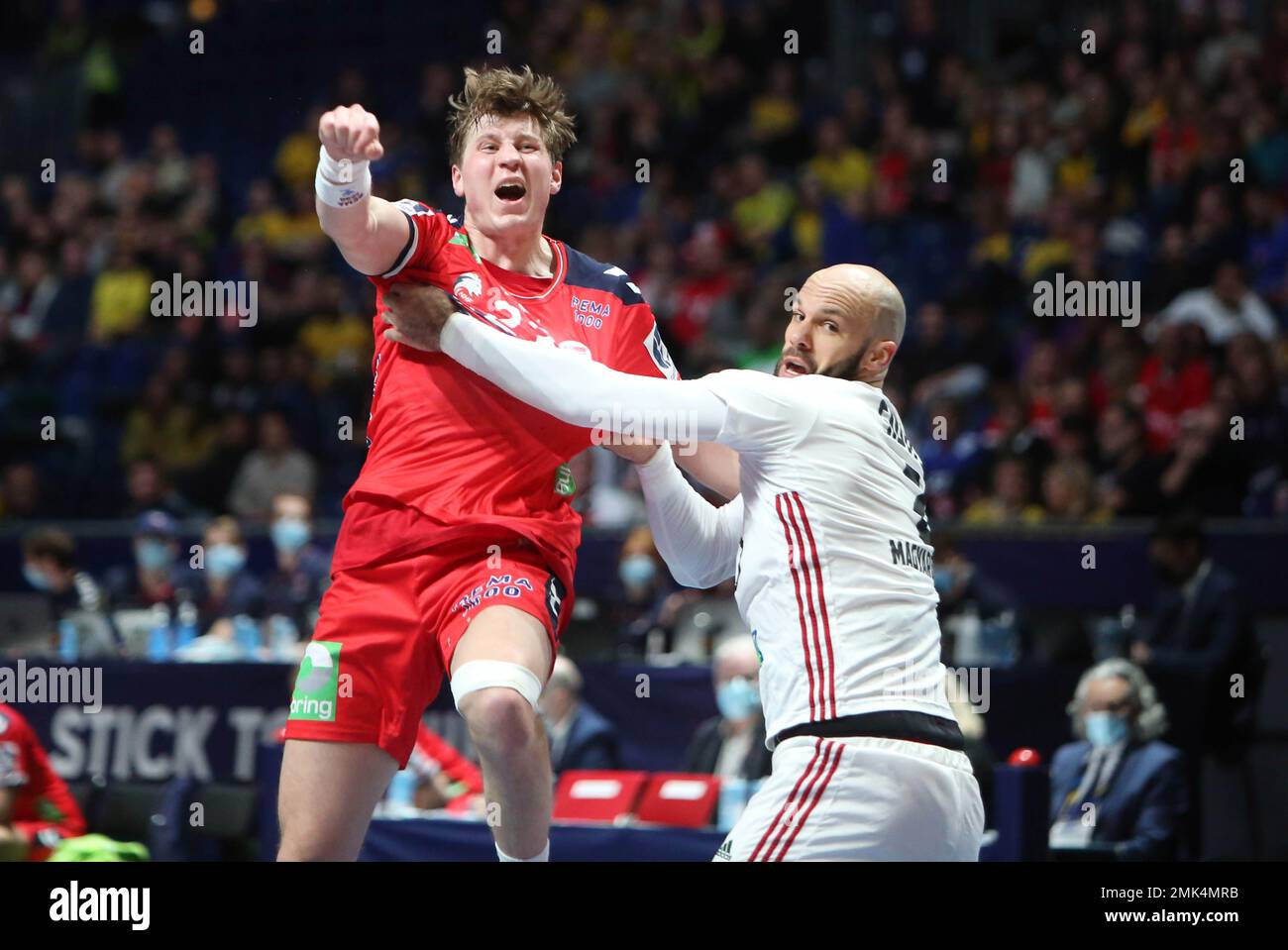 Goran Johannessen of Norway during the IHF Men's World Championship ...
