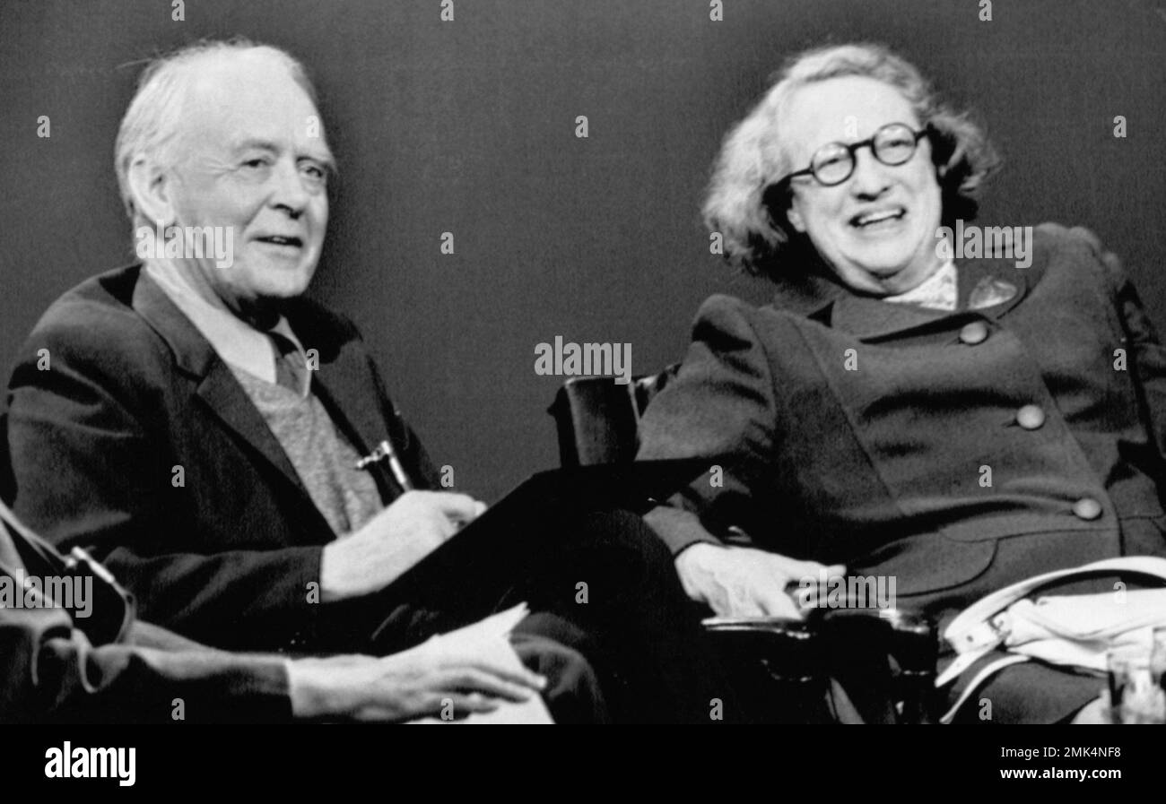 Prof. John R. Hicks of Oxford University is shown with his wife Ursula ...