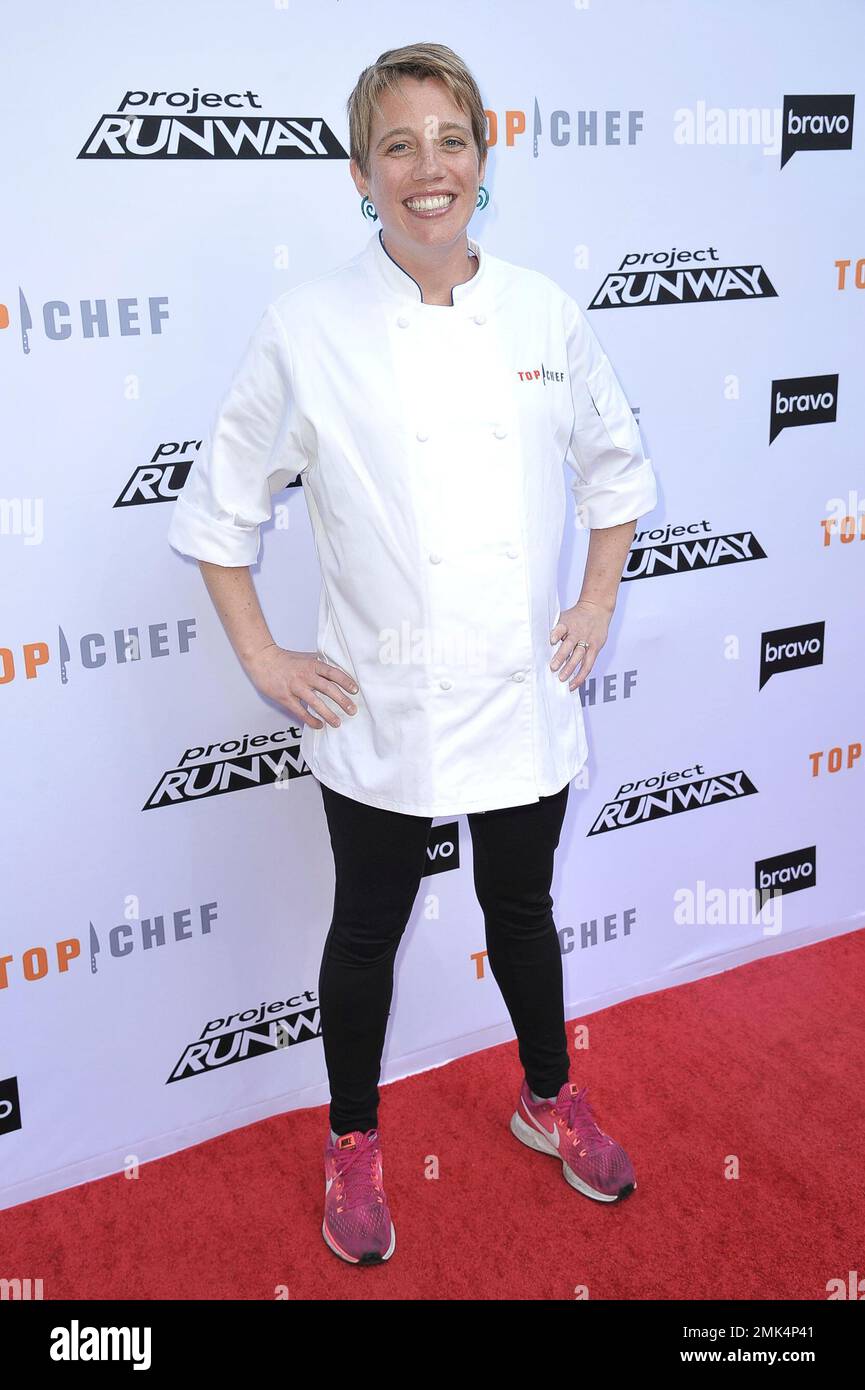 Adrienne Wright attends Top Chef and Project Runway 'A Night of Food ...