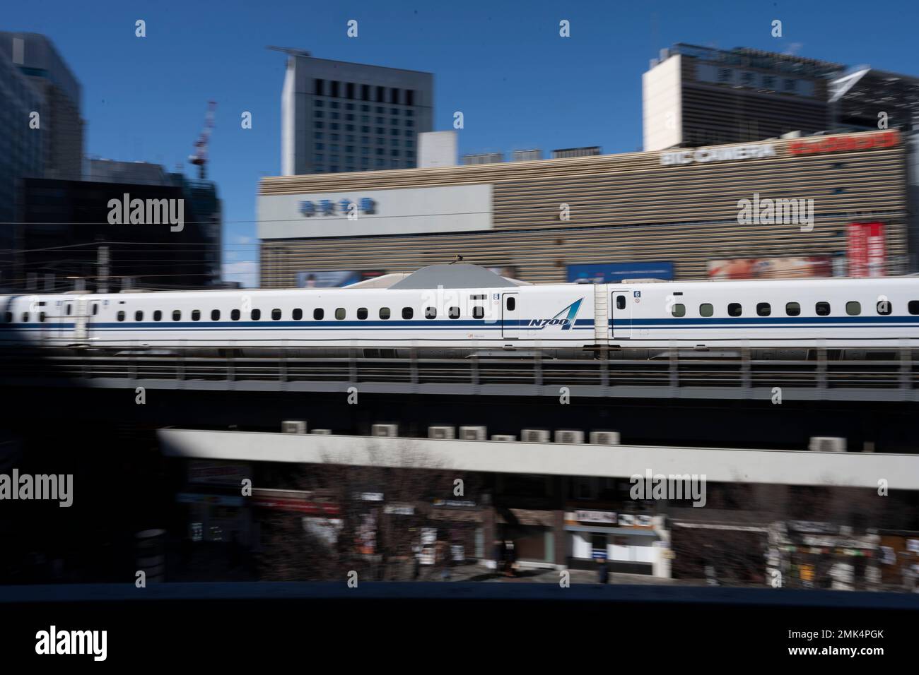 Tokyo, Japan. 28th Jan, 2023. A JR Central N700 Series TÅ kaidÅ ...