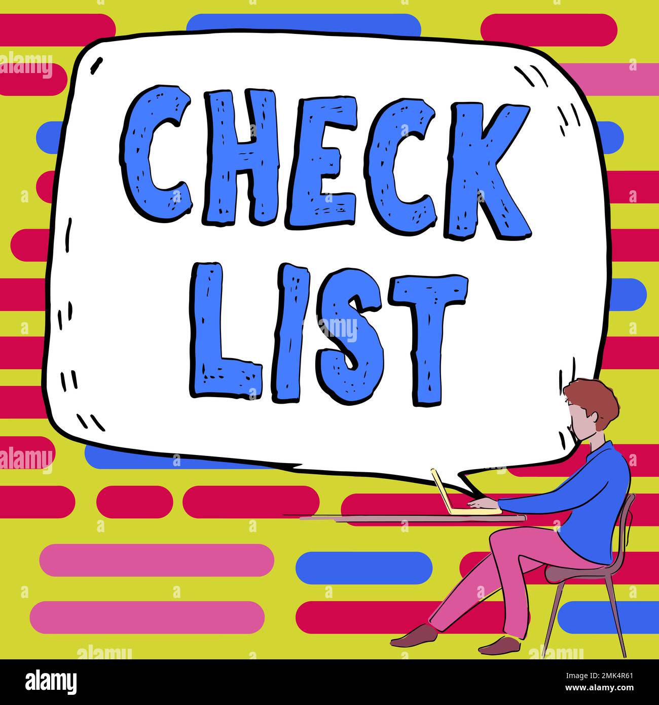 Conceptual caption Check List. Business showcase Items required Things ...