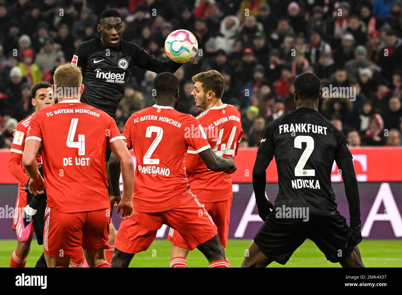 Munich, Germany. 28th Jan, 2023. Soccer: Bundesliga, Bayern Munich ...