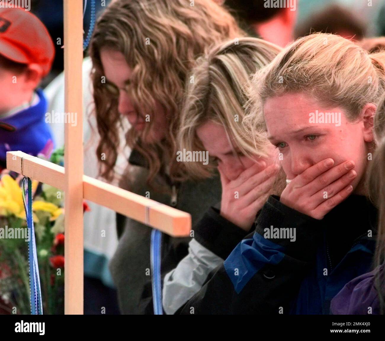 FILE - In this April 22, 1999, file photo, Columbine High School ...