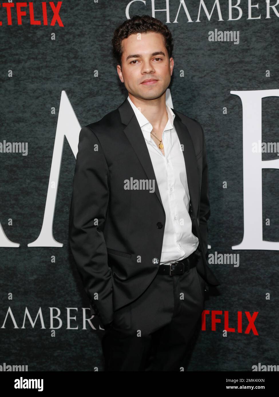Johnny Rios attends the season one premiere of Netflix's "Chambers" at ...