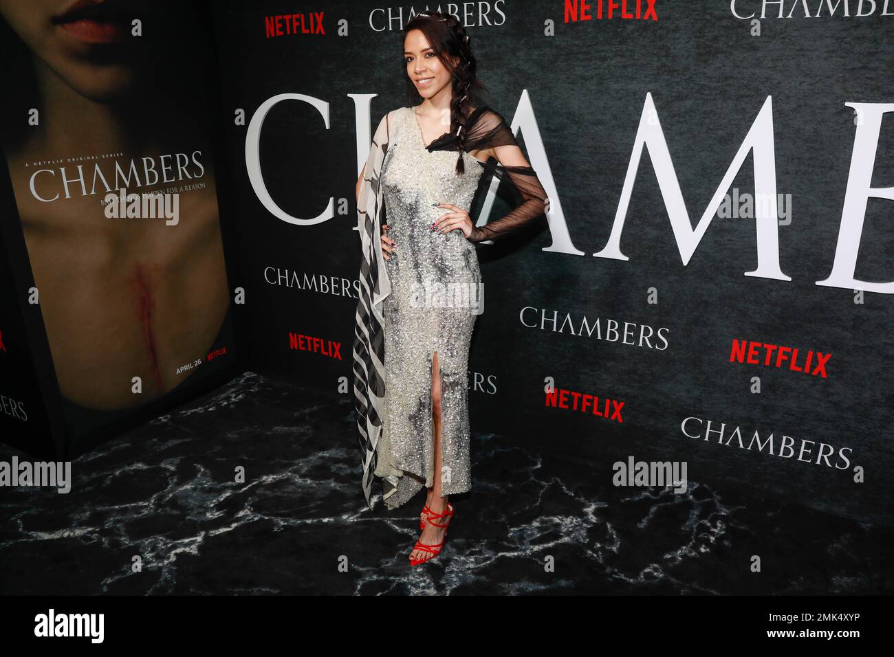 Sivan Alyra Rose attends the season one premiere of Netflix's "Chambers ...