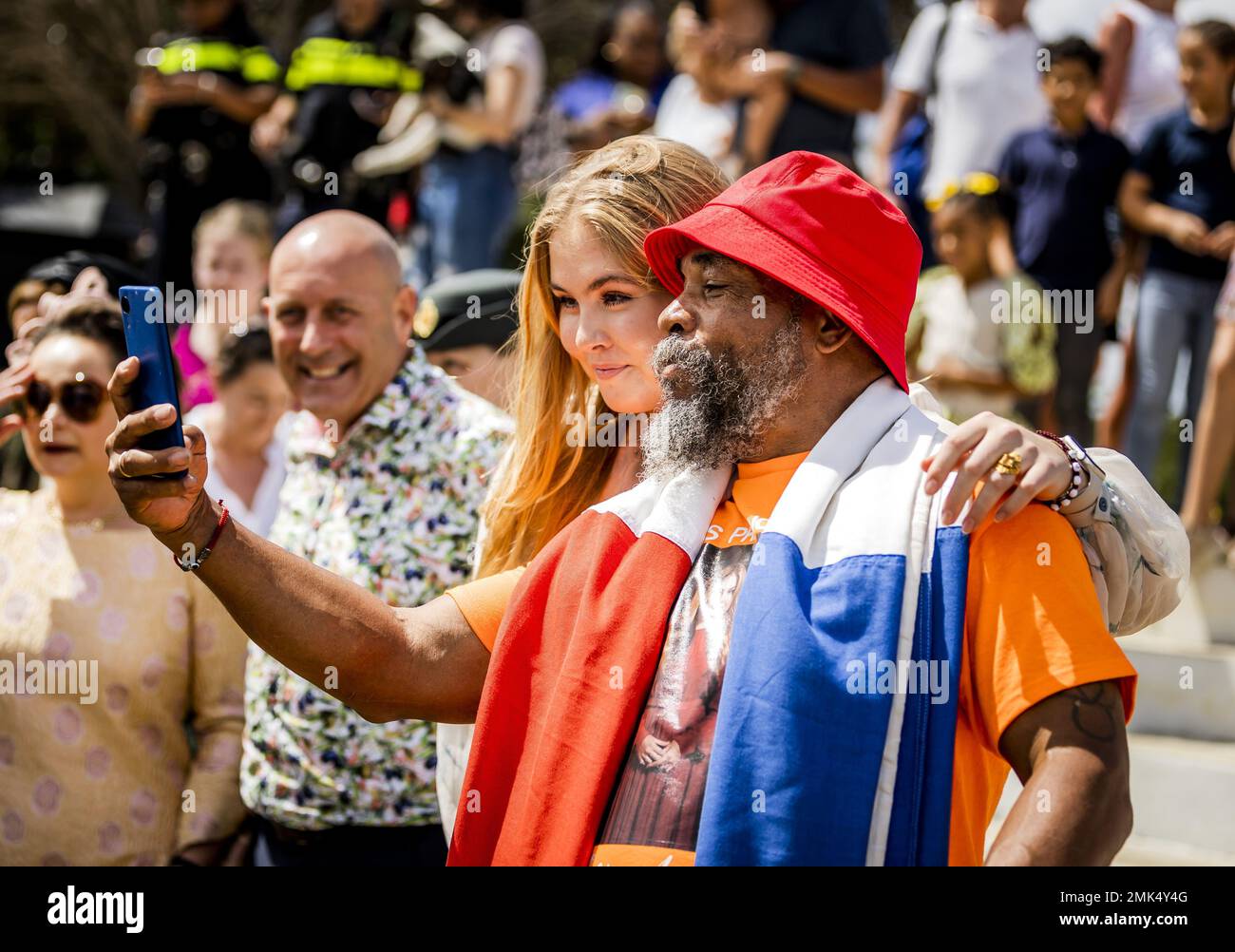 BONAIRE - Princess Amalia during the visit of the royal couple and ...