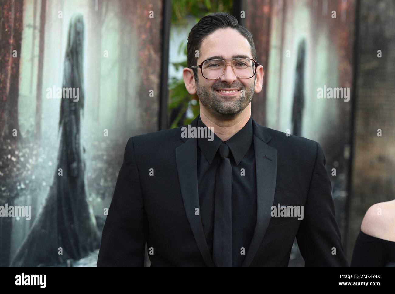 Director Michael Chaves arrives at the premiere of "The Curse of La ...