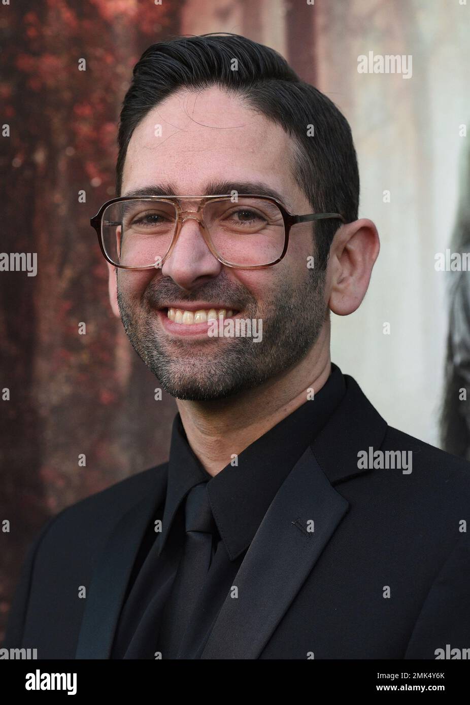 Director Michael Chaves arrives at the premiere of "The Curse of La ...