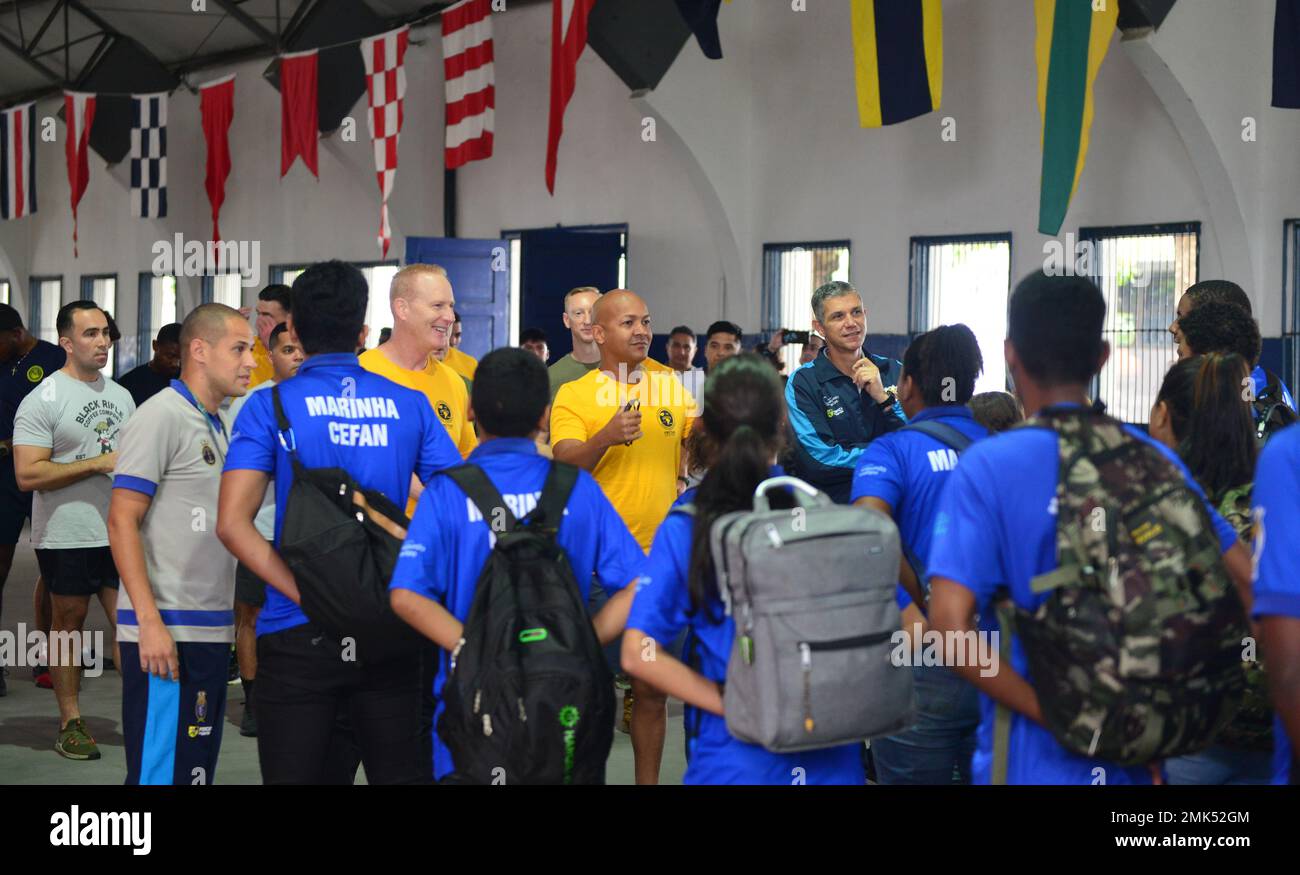 RIO DE JANEIRO (Sept. 5, 2022) Multinational forces welcome local ...