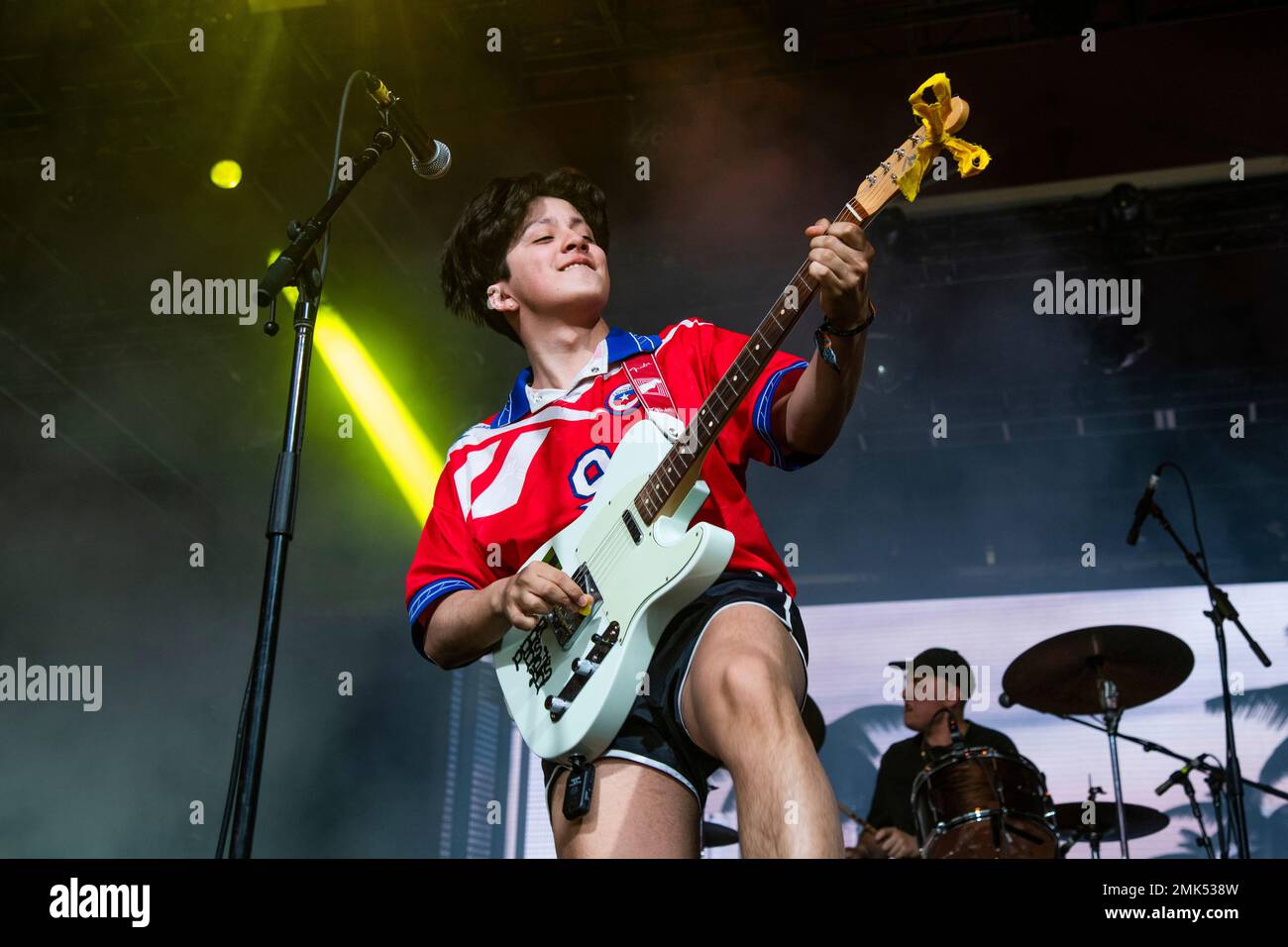 Nicolas Pablo Munoz of boy pablo performs at the Coachella Music & Arts ...