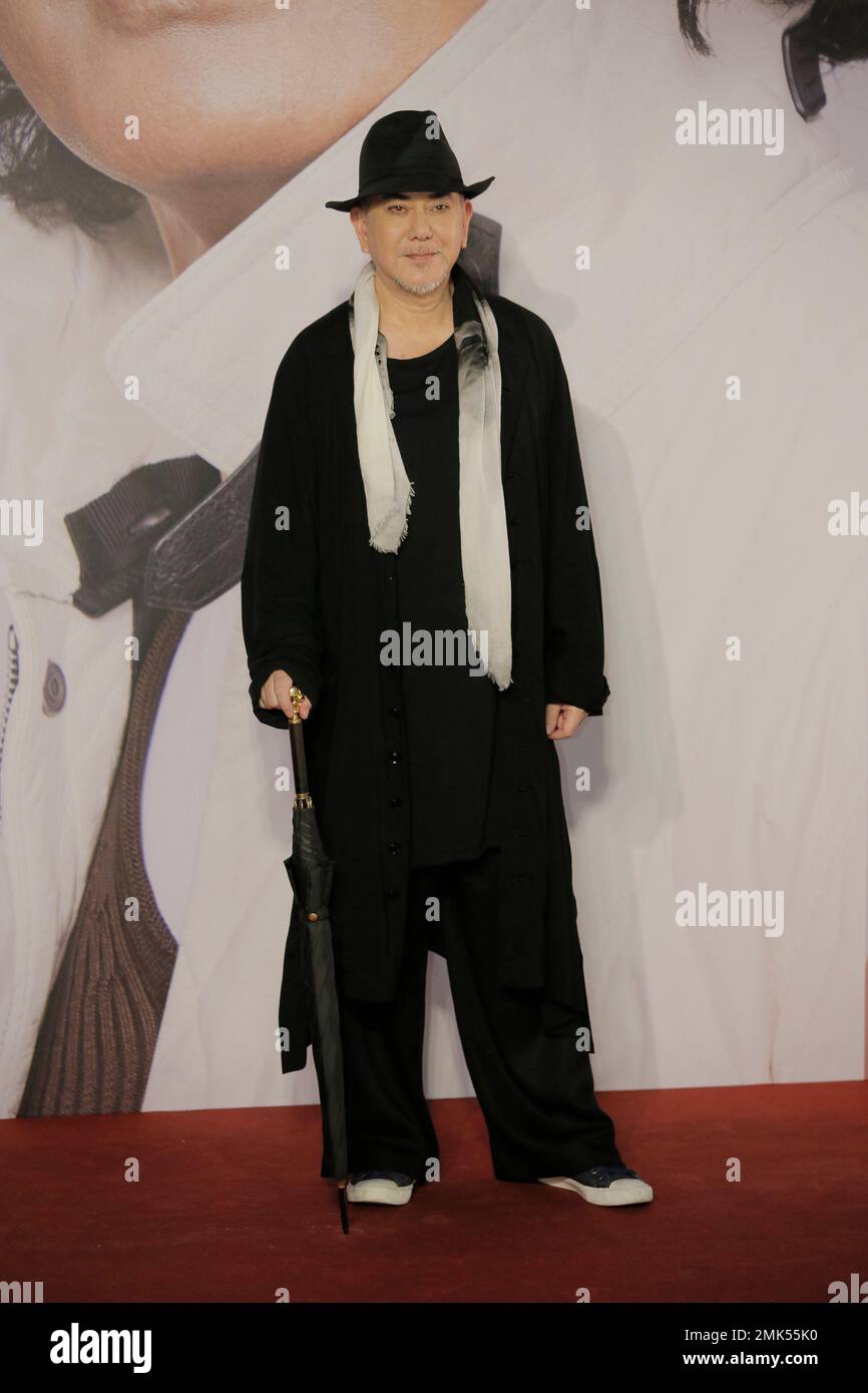 Hong Kong actor Anthony Wong poses on the red carpet of the Hong Kong ...