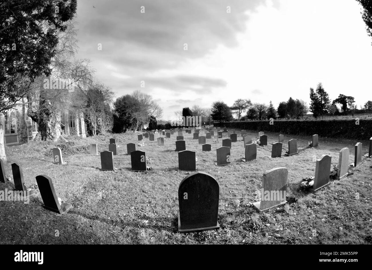 church yard Kessingland church Kessingland Suffolk England UK Stock ...