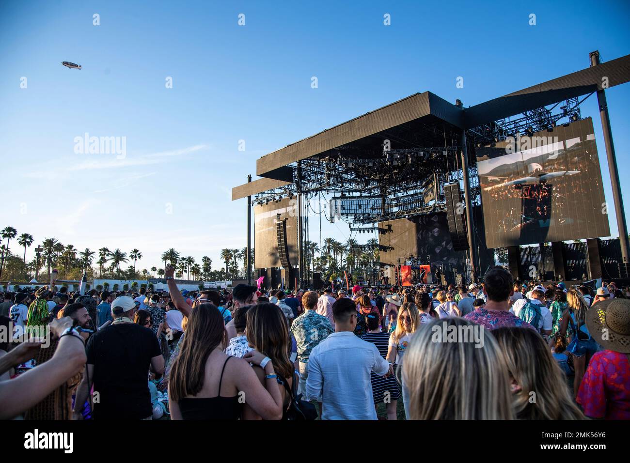 Festival goers attend the Coachella Music & Arts Festival at the Empire ...