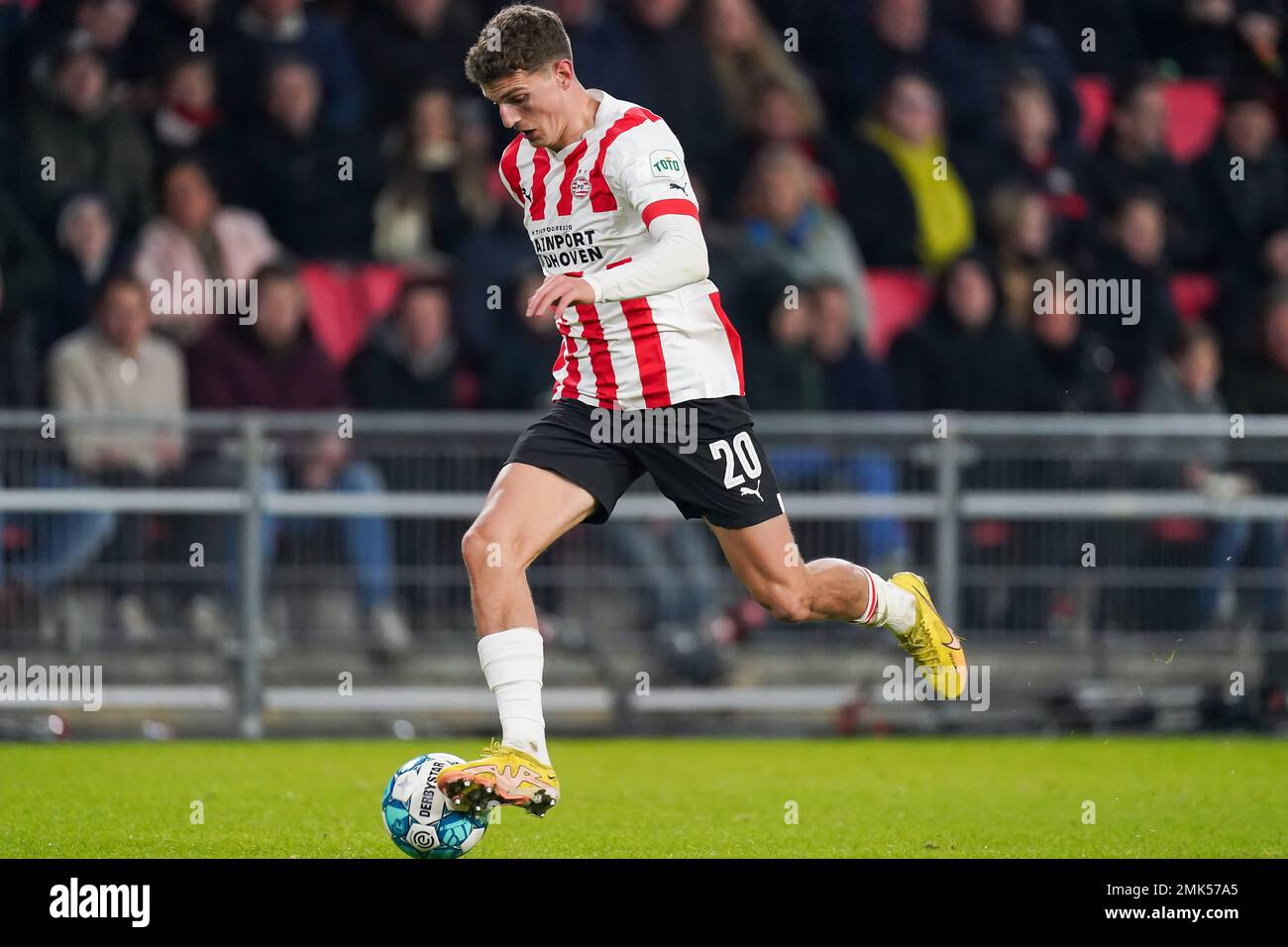 EINDHOVEN, NETHERLANDS - JANUARY 28: Guus Til of PSV during the ...