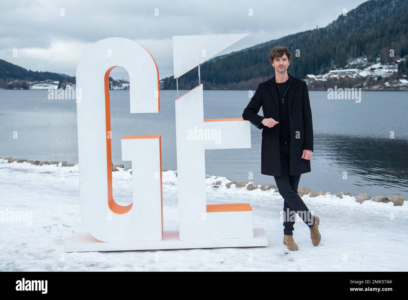 David Jarre attending a Photocall during the 30th Gerardmer ...