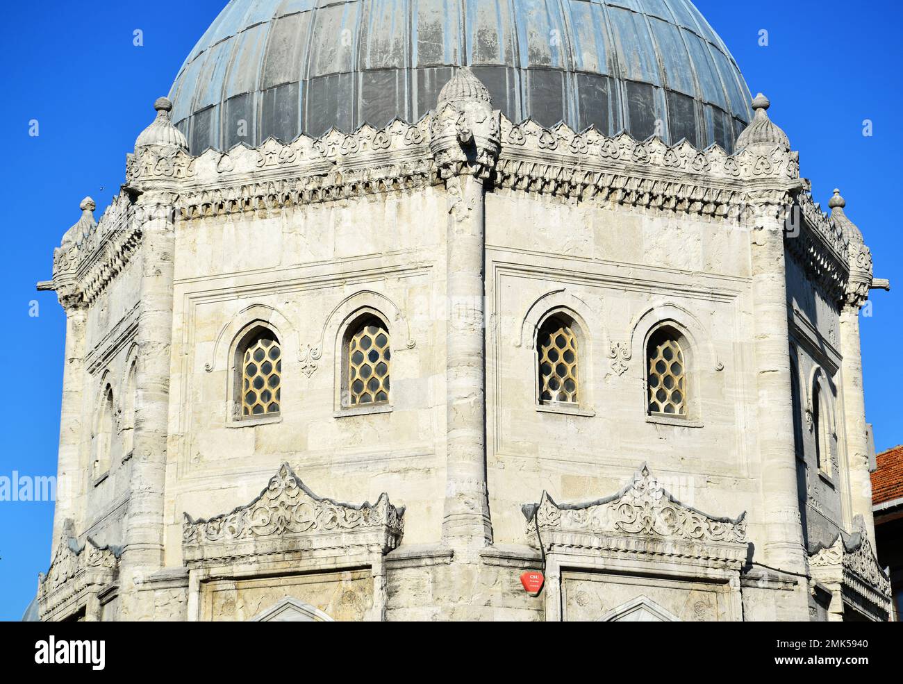 Located in Istanbul, Turkey, the Sultan Resat Tomb was built in the ...