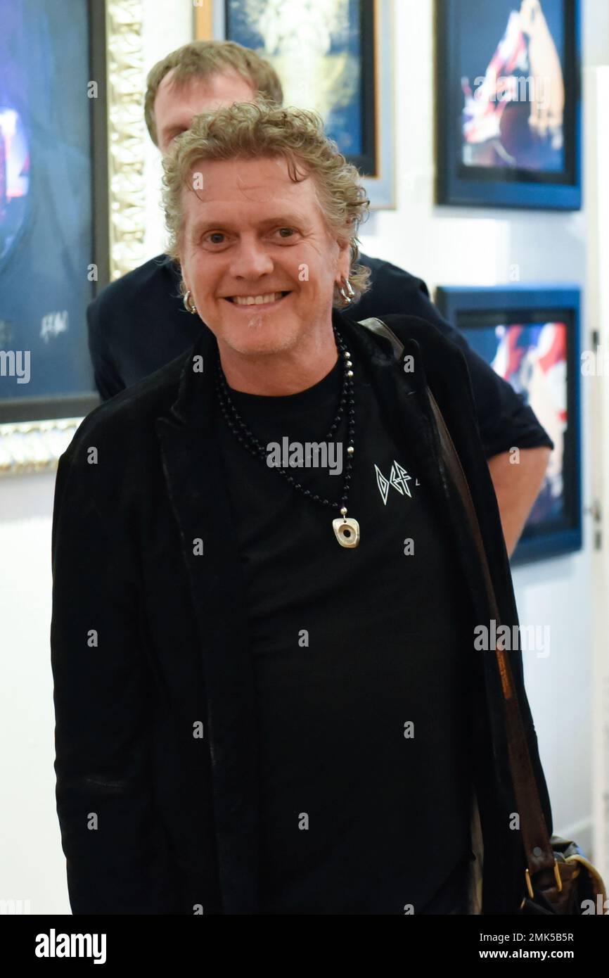 Rick Allen attends 'Rick Allen: Angels and Icons" Exhibition at ...