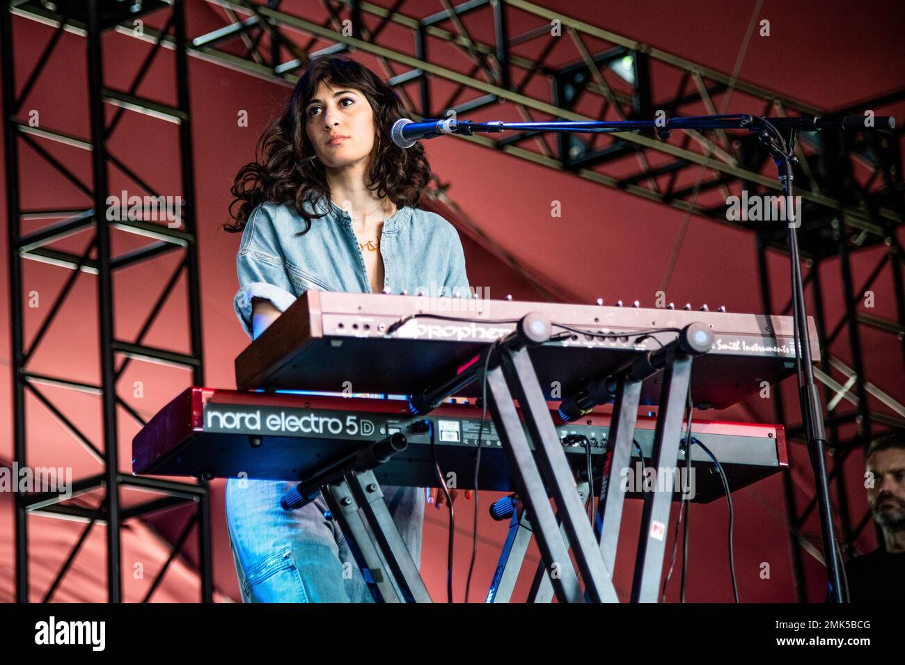 Casey Wayne McAllister of Hurray for the Riff Raff performs at the ...