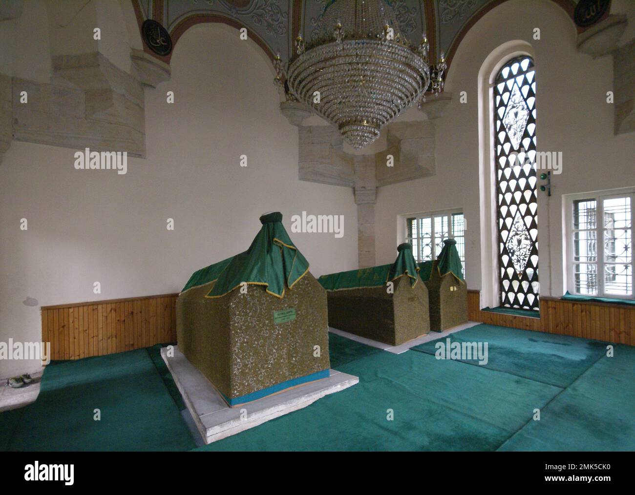 Sheikh Zafir Tomb, located in Istanbul, Turkey, was built in 1904 Stock ...
