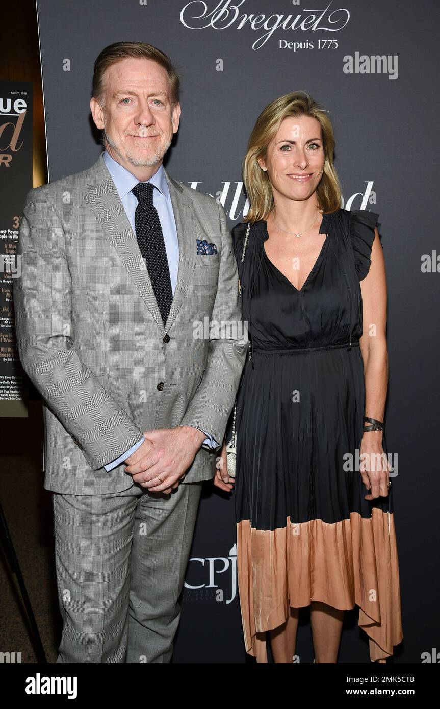 "60 Minutes" executive producer Bill Owens, left, and wife Frances ...