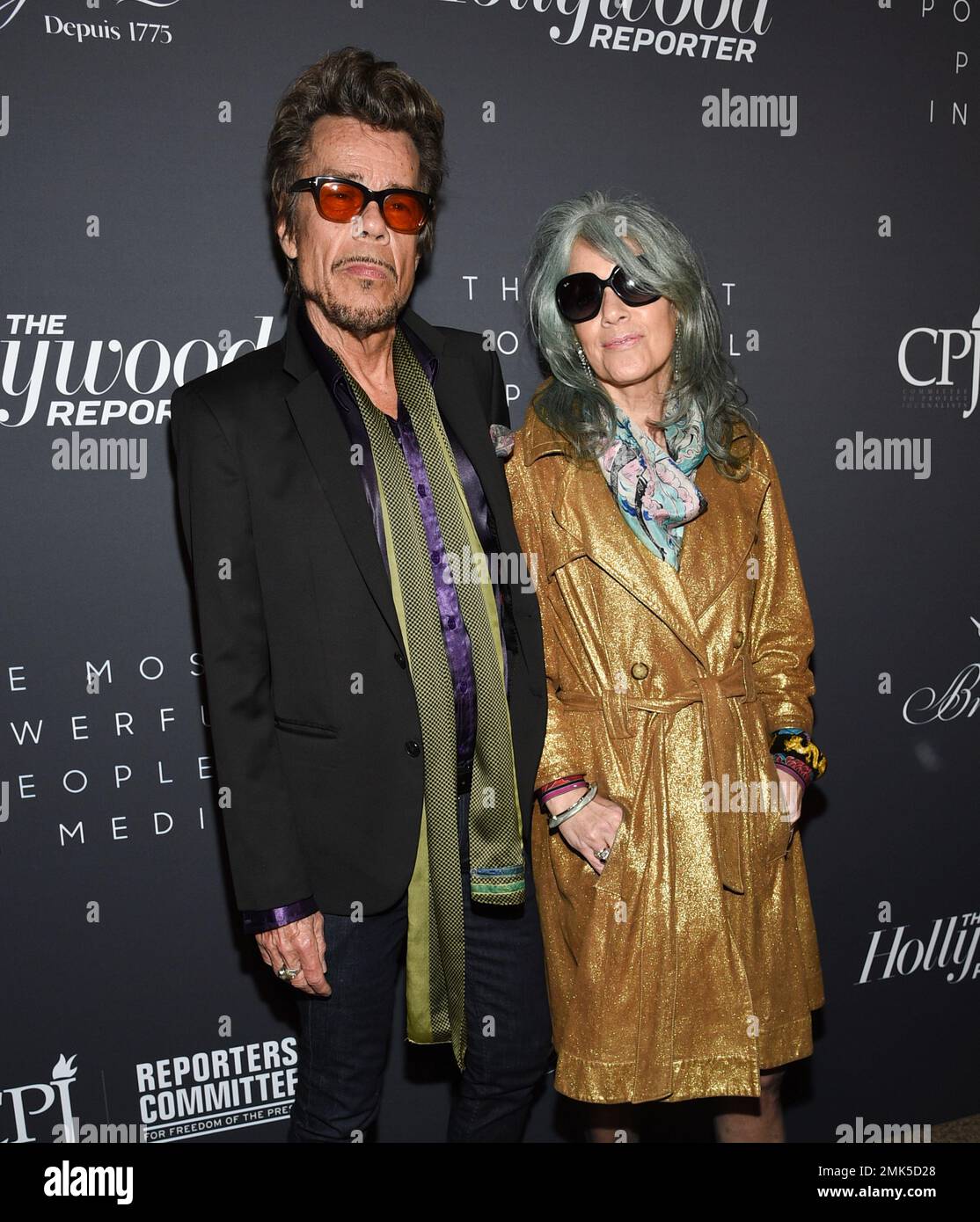 Singer David Johansen and wife Mara Hennessey attend The Hollywood ...