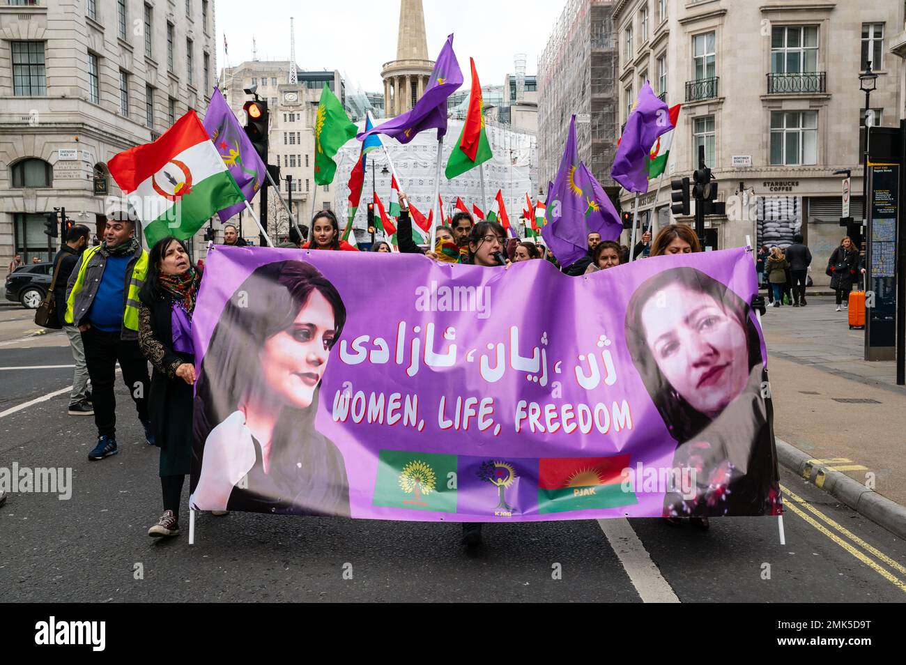 Woman life freedom kurdish hi-res stock photography and images - Alamy